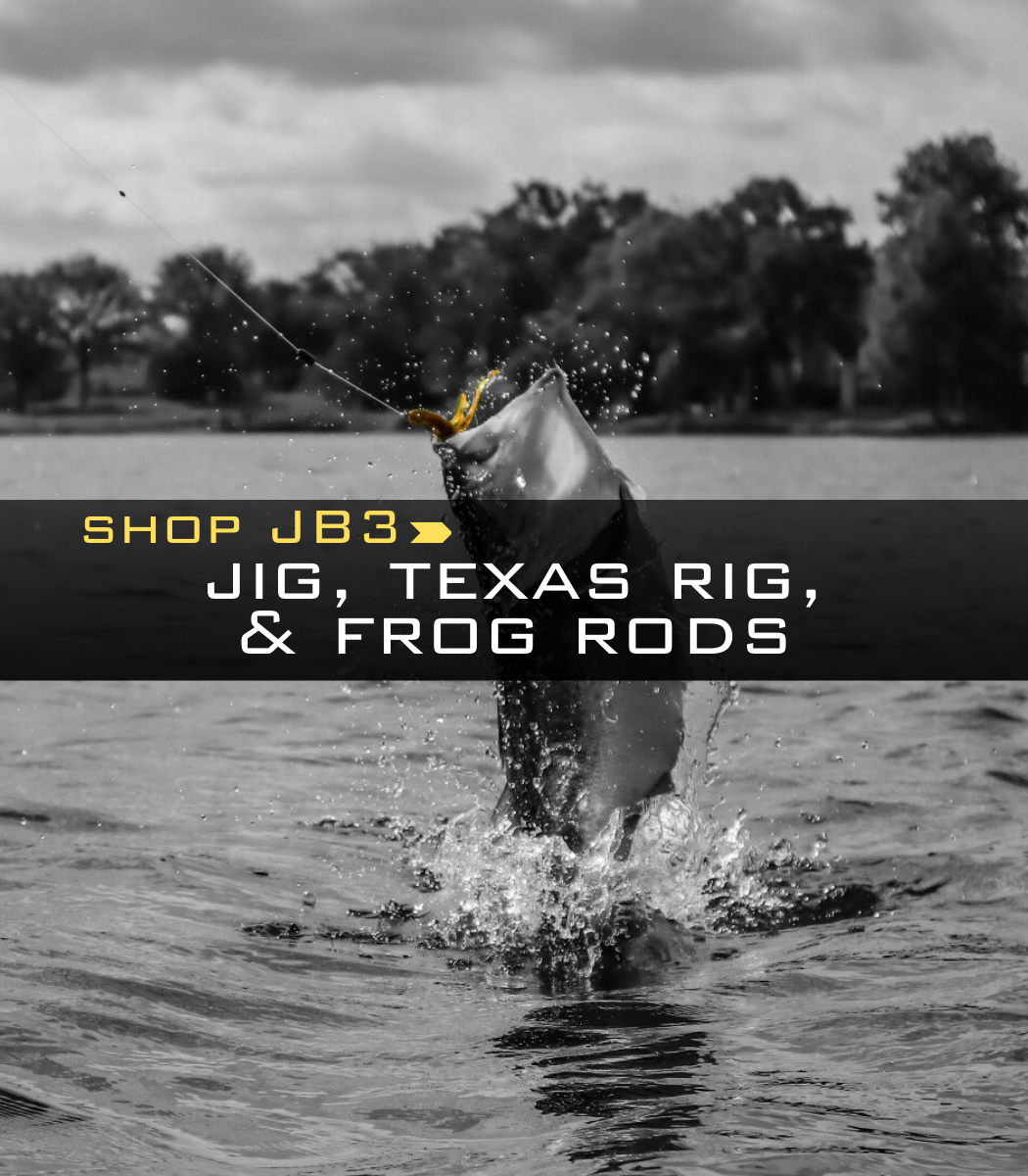 Jig, Texas Rig & Frog Rods – JB3 Rods